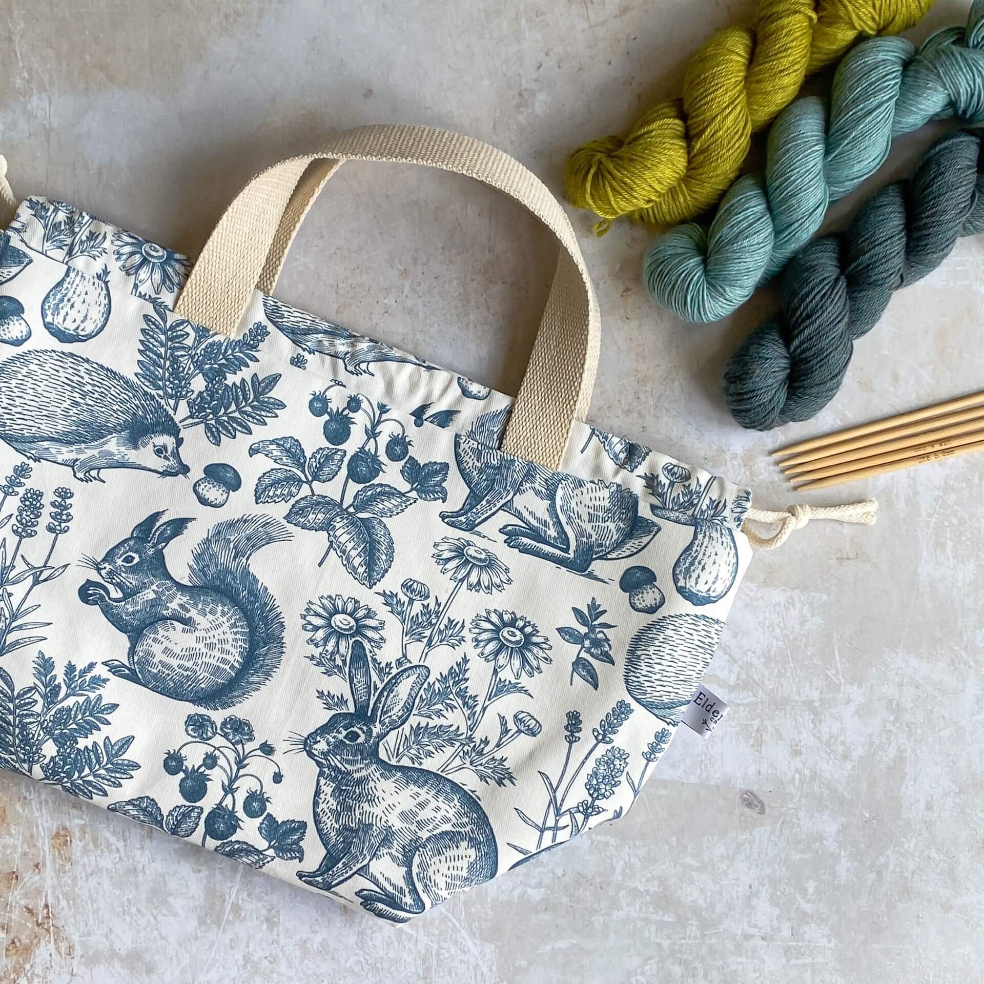 Knitting project bags - all products – Eldenwood Craft